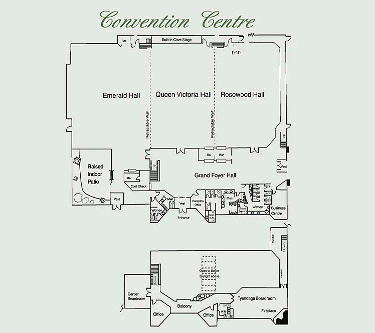 Hotel And Convention Center Floor Plan Layouts Envision | Charlotte